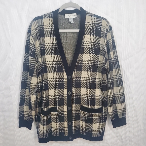 Cathy Daniels | Sweaters | Vintage Cathy Daniels Cardigan Sweater ...